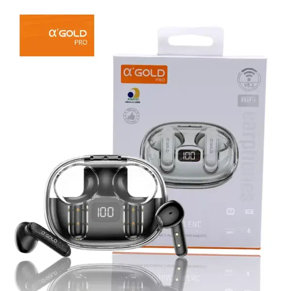 Fone de Ouvido Auricular Bluetooth A’Gold FN-BT38 | Delchan