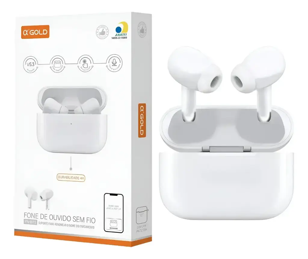 Fone De Ouvido Bluetooth Sem Fio FN-BT3 | pp